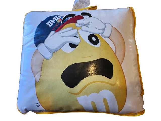 VINTAGE M'M'S PADDED Stadium Seat Cushion #36 Ernie Irvan NASCAR RACING ...