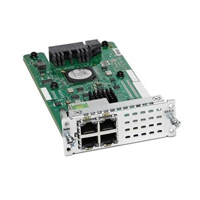 NEW CISCO NIM-ES2-4 ISR 4000 Series 4x Gigabit Ethernet RJ-45 Router ...