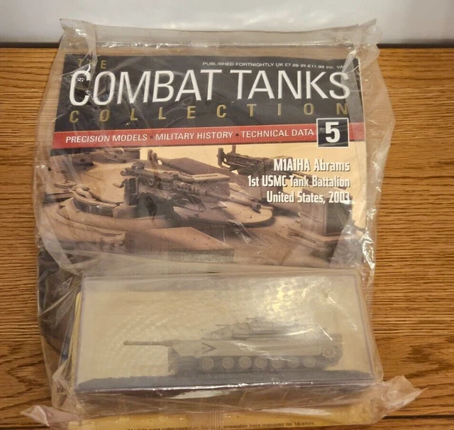 DEAGOSTINI 1:72 COMBAT TANKS COLLECTION M1A1HA Abrams 1st USMC Tank ...