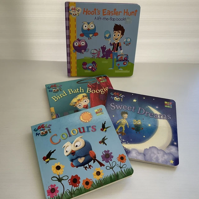GIGGLE AND HOOT: Bird Bath Boogie + Hoot’s Easter Hunt + Sweet Dreams ...