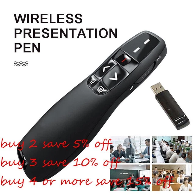 PRESENTATION POINTER PPT Presenter Power Point Clicker PPT Remote ...