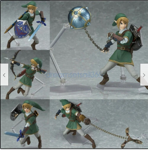 THE LEGEND OF Zelda: Twilight Princess Link DX Ver. Figure Figma 320 ...