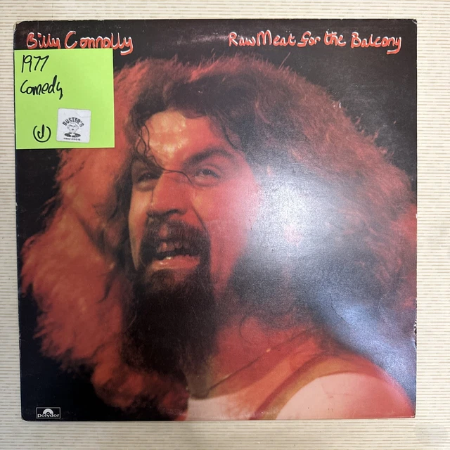 BILLY CONNOLLY - Raw Meat For The Balcony 12" vinyl Record VG+ £4.99 ...