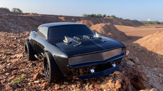 TRAXXAS 1/16 RALLY. Mad Max Custom Build. Electrics Fit Arrma, Losi ...