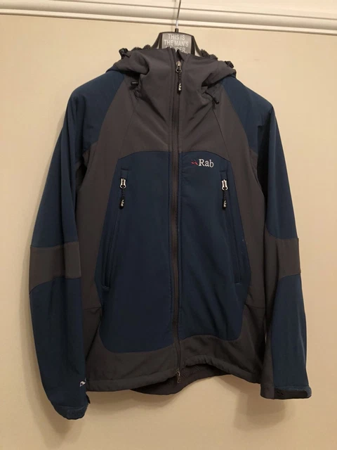 RAB MENS BALTORO Guide Jacket - Blue & Grey (M) QFS-30 £40.00 - PicClick UK