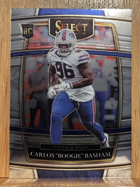 CARLOS &BOOGIE& BASHAM 2021 Select Concourse Level RC Buffalo Bills ...