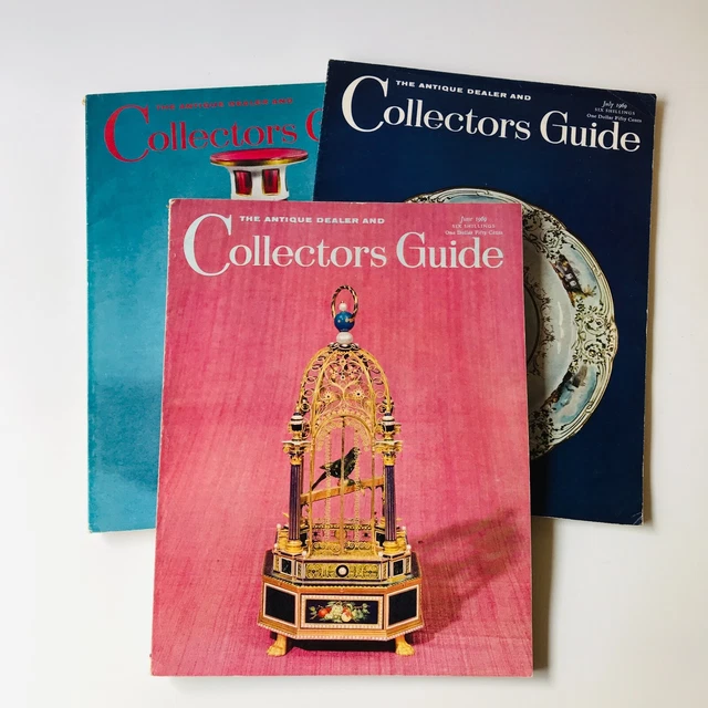 THE ANTIQUE DEALER and Collectors Guide Magazines June July September ...