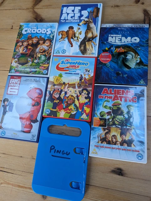 KIDS DVD BUNDLE x 7 | Finding Nemo, The Croods, Big Hero 6, Ice Age 2 ...