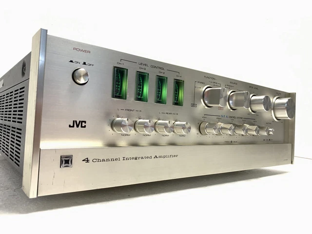 JVC 4VN-990 INTEGRATED 4 Channel Quadraphonic Amplifier Vintage 1974 ...