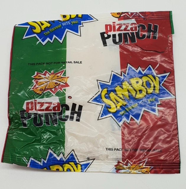 VINTAGE EMPTY CHIP Packet - SAMBOY - Pizza Punch. Circa 1990 $14.95 ...