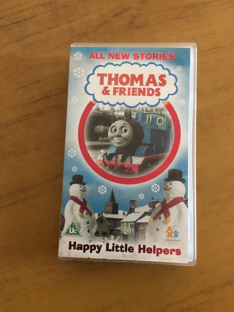 THOMAS & FRIENDS ”Happy Little Helpers”. RARE. VHS Video VC1666. 2002 ...