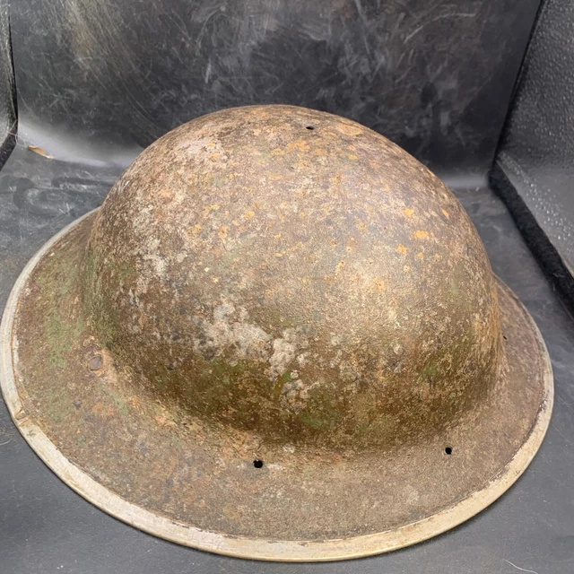 ORIGINAL WW2 BRITISH Army Mk2 Combat Helmet Shell - South African ...