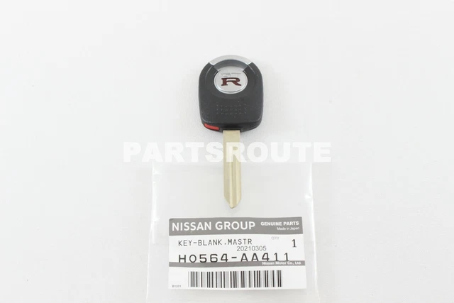 NISSAN SKYLINE R34 GT-R BNR34 SILVIA S15 200SX Blank Key ZENKI JDM OEM ...