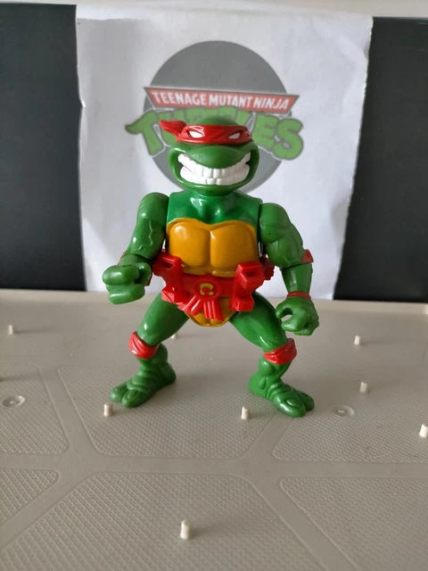 VINTAGE TMNT NINJA Turtles Figure Storage Shell Raph 1991 $10.50 ...
