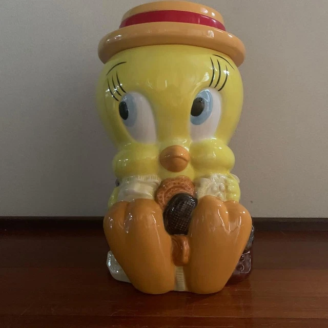 POT À BISCUITS Tweety 1990 Looney Tunes American Character 12 pouces ...