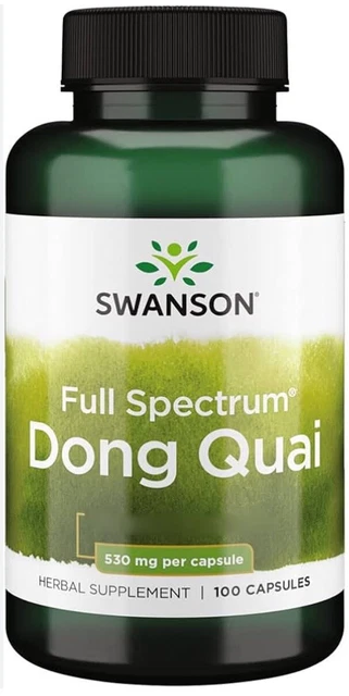 SWANSON FULL SPECTRUM Dong Quai 530mg 100 Capsules BBE 01/27 £6.66 ...