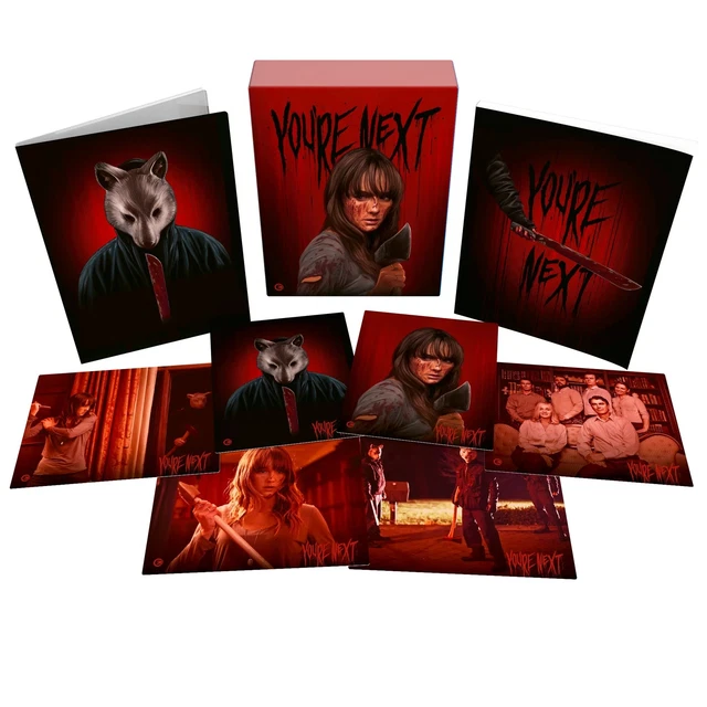 YOU’RE NEXT: LIMITED Edition (4K UHD Blu-ray) AJ Bowen Barbara Crampton ...