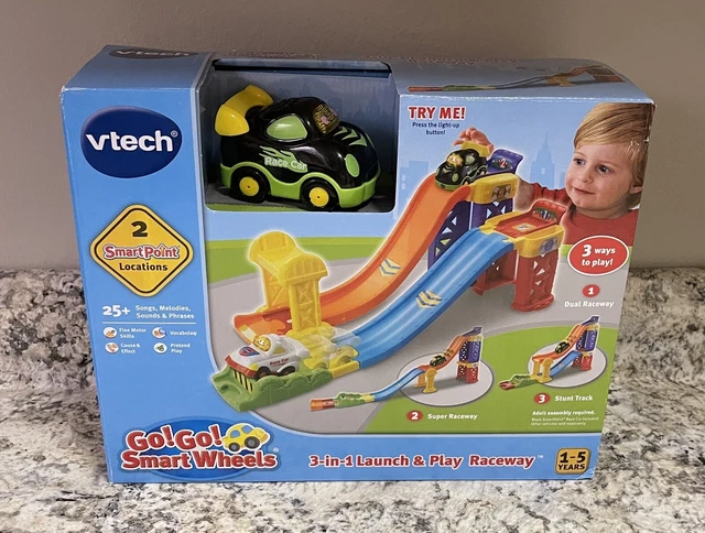 VTECH GO! GO! Smart Wheels 3-in-1 Launch & Play Raceway BRAND NEW 1-5 ...