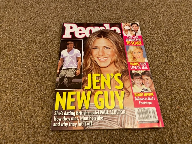 PEOPLE MAGAZINE 18/6/2007 Jennifer Aniston Paul Sculfor Paris Hilton ...