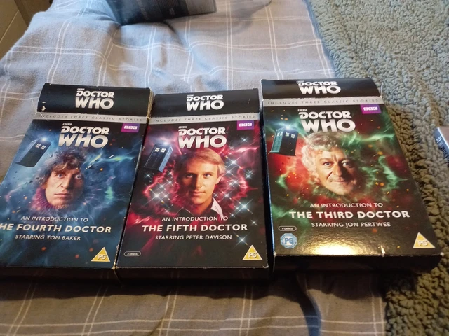 DR WHO DVD Boxset Bundle 3x. Original Silver Amaray Cases. £20.00 ...