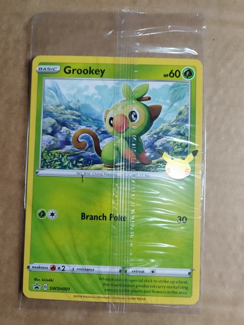 GROOKEY SWSH001-SCORBUNNY SWSH002-SOBBLE SWSH03 Pokemon Jumbo Card Set ...