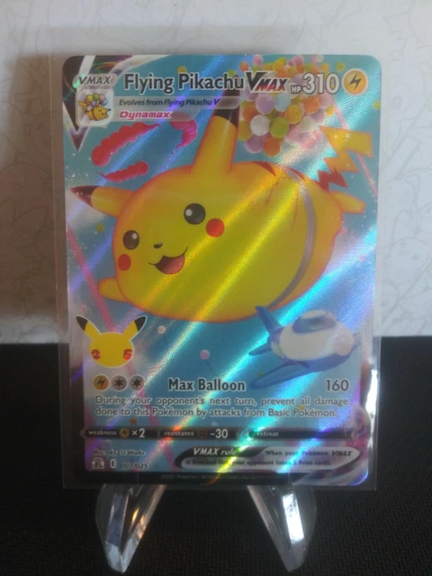 POKEMON CELEBRATIONS FLYING Pikachu VMAX Card READY TO SHIP EUR 29,57 ...