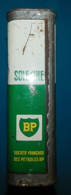 ANCIEN BIDON HUILE 2L . Bp Solexine . Solex Mobylette .Oil Can Motor ...