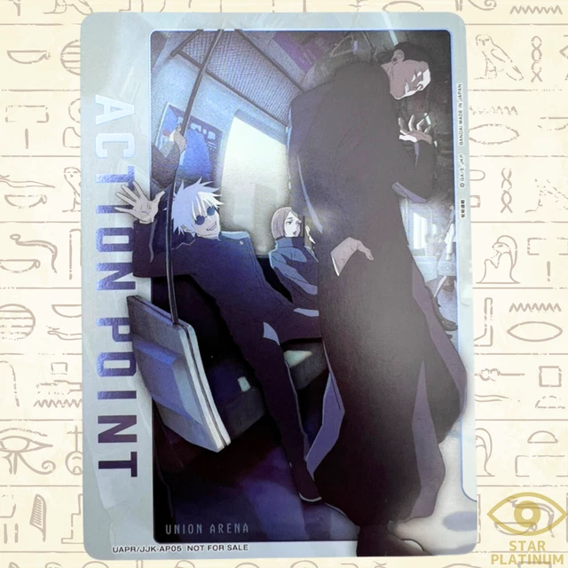 SATORU GOJO UAPR/JJK-AP05 Jujutsu Kaisen Action Point Japanese Union Arena EUR 3,94 - PicClick IT