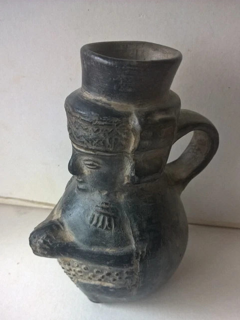 ANCIEN VASE CHIMU PRECOLOMBIEN PRECOLUMBIAN ART TRIBAL 1200 ap JC EUR ...
