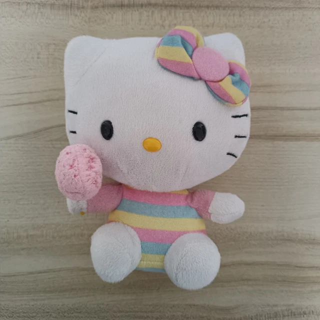 HELLO KITTY COTTON Candy TY Plush Soft Toy £8.38 - PicClick UK