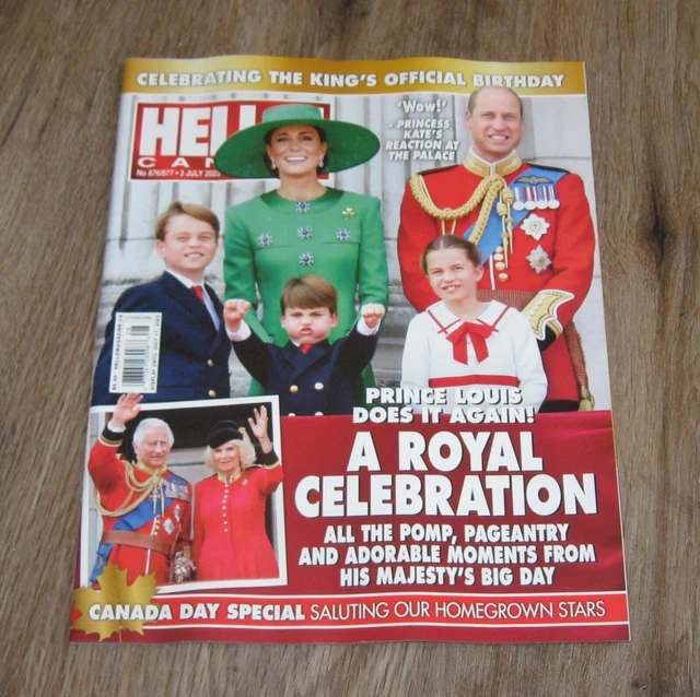 HELLO CANADA 2023 magazine Kate Middleton COBIE SMULDERS Victoria ...