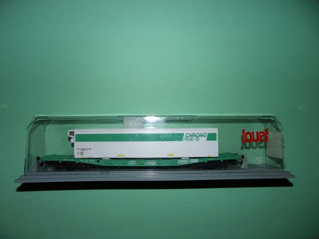 JOUEF WAGON PORTE conteneur + caisse CHRONO FROID 653400 NEUF (n°1) EUR ...
