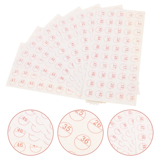 50 SHEETS LABEL Paper Marking Sticker Gift Tags Stickers Classified £10 ...