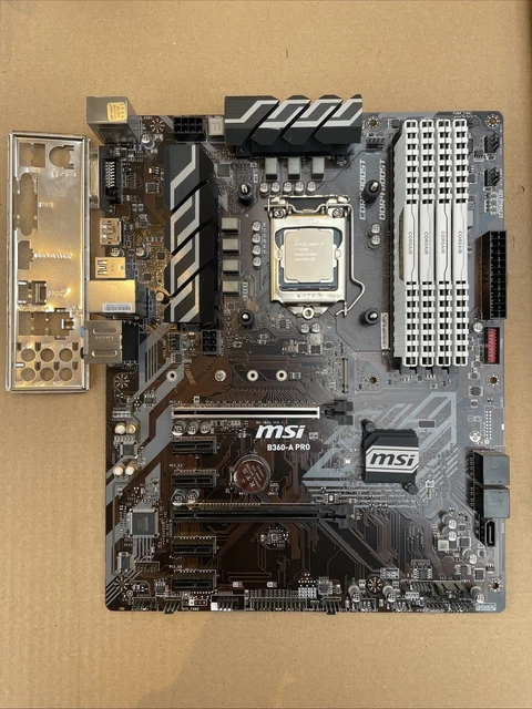 MSI B360-A PRO Motherboard With Core i7-8700k CPU and 64gb Corsair ...