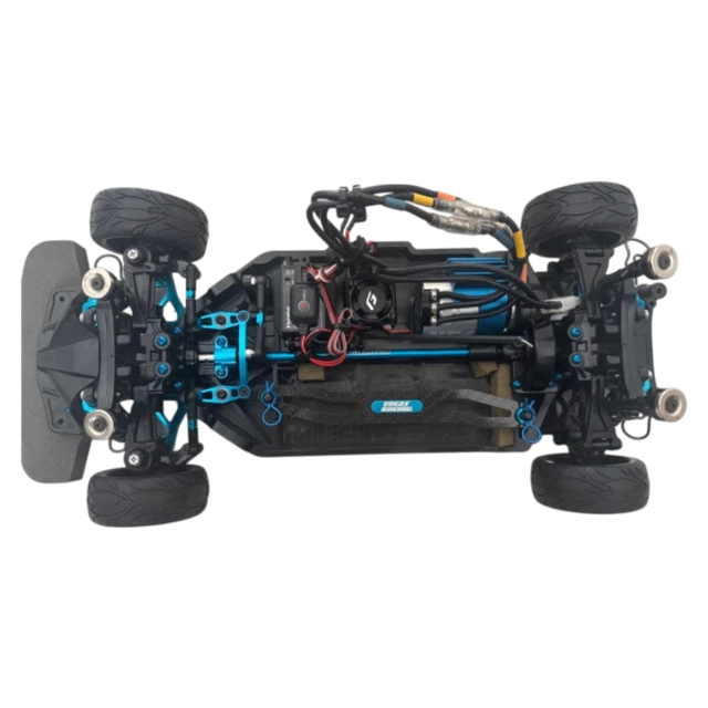 TAMIYA TT02 RC Car Kit Modified Brushless Motor New Includes Supra Body ...