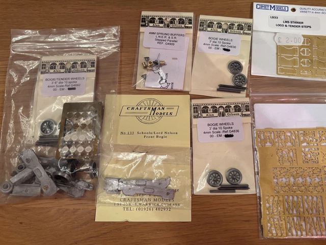 OO GAUGE COMET, Craftsman, Alan Gibson Steam Locomotive Parts £29.84 ...
