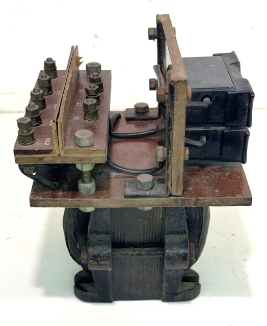 VINTAGE FACTORY STEAMPUNK transformer 0-210-230-240-250, 25-0-25 £26.68 ...