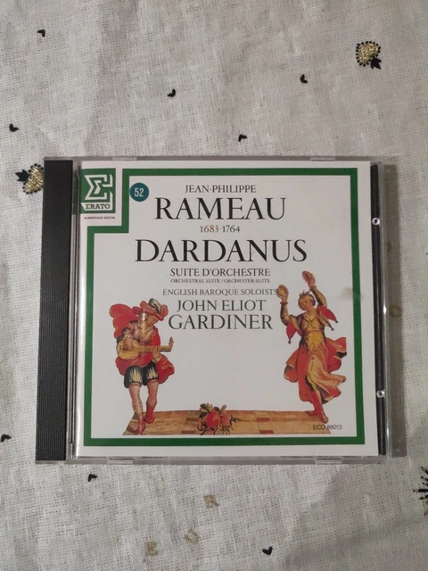 CD JOHN ELIOT GARDINER / Rameau Dardanus / ERATO EUR 6,50 - PicClick FR