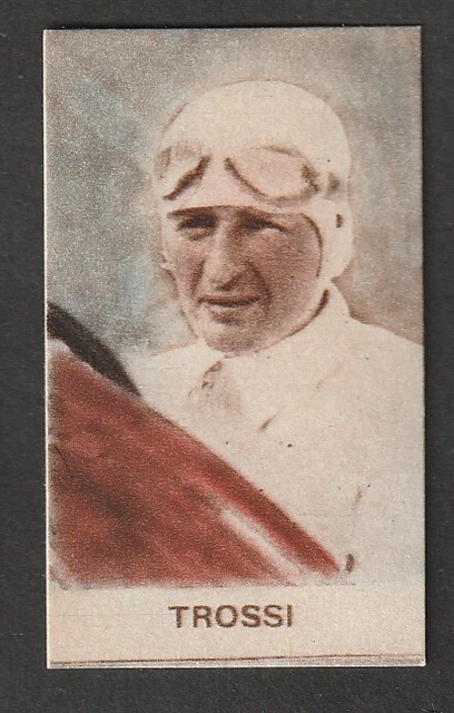 FIGURINA ANTEGUERRA CIOCCOLATO Fongaro Schio 1934-35 Automobilismo ...