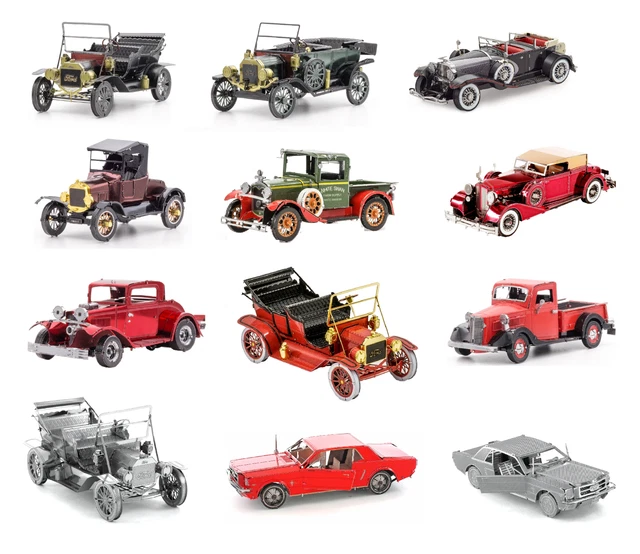 FASCINATIONS METAL EARTH Puzzle in metallo 3D automobili EUR 14,90 ...