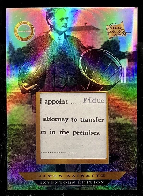 2025 PIECES OF The Past Inventors Edition James Naismith Stock ...