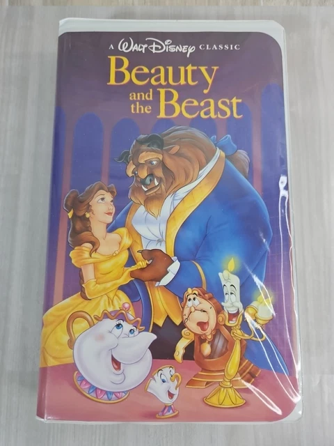 BEAUTY AND THE BEAST VHS T 1992 Walt Disney's Black Diamond Classic G ...