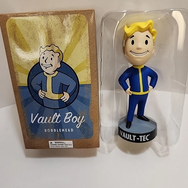 NEW GAMING HEADS Fallout 4 Vault Boy 111 Game Bobble Head Figure EUR 8 ...