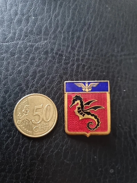 INSIGNE AÉRONAVALE FLOTTILLE 11F Chasse Etendard Marine 1990. Drago EUR ...