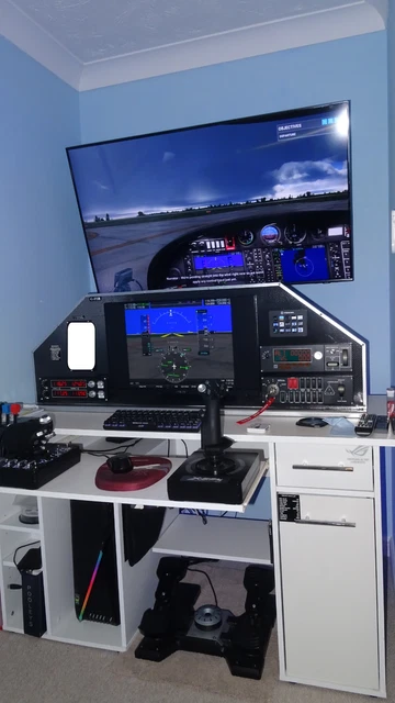 COMPLETE FLIGHT SIMULATOR setup MSFS 2024 inc ROG gaming PC cockpit ...