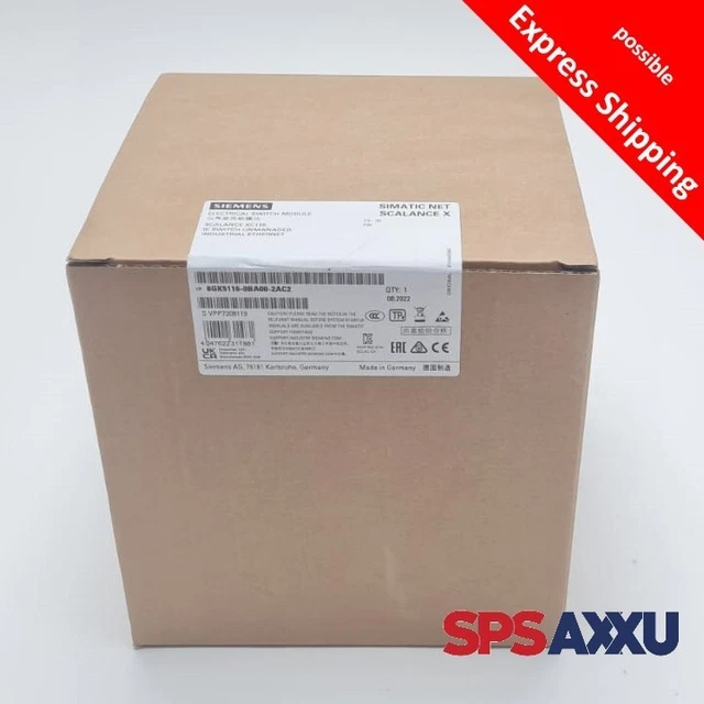 SIEMENS SIMATIC NET SCALANCE XC116 6GK5116-0BA00-2AC2 6GK 5116-0BA00 ...
