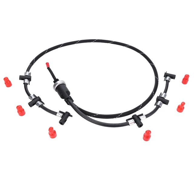 DIESEL FUEL LEAK OFF PIPE RETURN OVERFLOW HOSE for AUDI Q7 TDi 3.0 ...