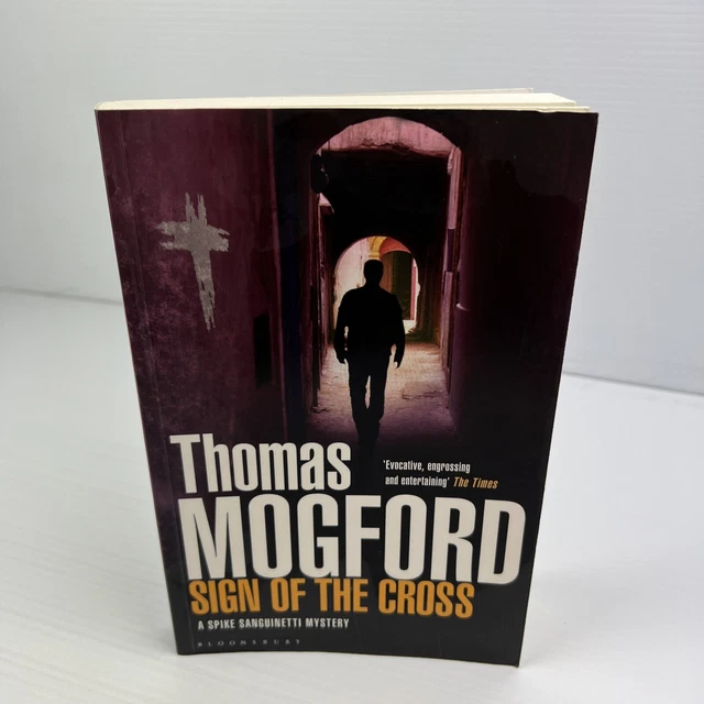 SIGN OF THE Cross By Thomas Mogford, Murder Mystery Book, Spike ...