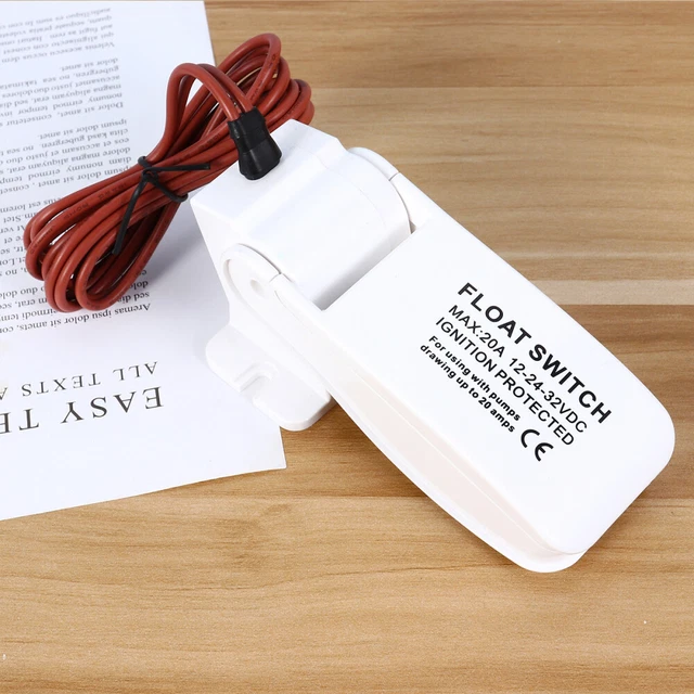 AUTOMATIC BILGE PUMP Float Switch Water Level Sensor Marine Boat £13.99 ...