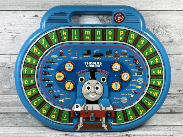 THOMAS AND FRIENDS V tech Letter Engine Alphabet Learning Vtech Toy £16 ...
